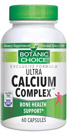 Buy Ultra Calcium Complex - 60 capsules - Botanic Choice
