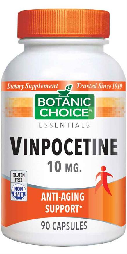 Buy Vinpocetine 10 mg. - 90 capsules - Botanic Choice