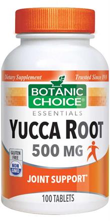 Buy Yucca Root Tablets 500 mg. - 100 tablets - Botanic Choice