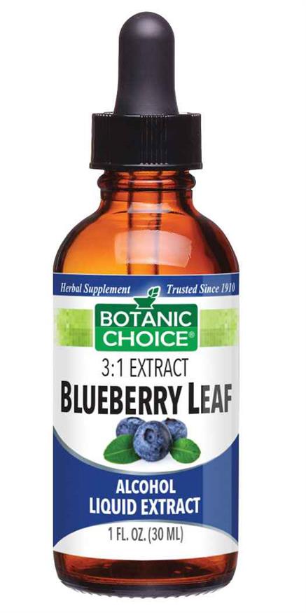 Buy Blueberry Leaf Liquid Extract - 1 oz - Botanic Choice