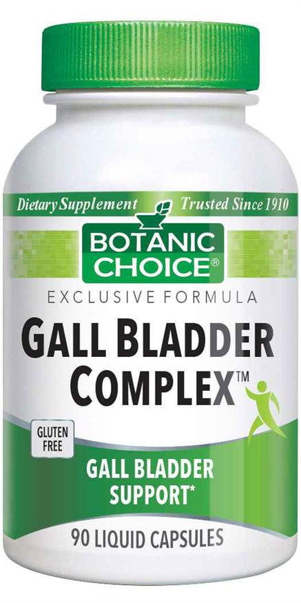 Buy Gall Bladder Complex - 90 capsules - Botanic Choice