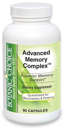 Advanced Memory Complex™ - 90 capsules - Botanic Choice