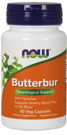 Buy Now Foods - Butterbur Extract - 60 Caps - at Botanic Choice