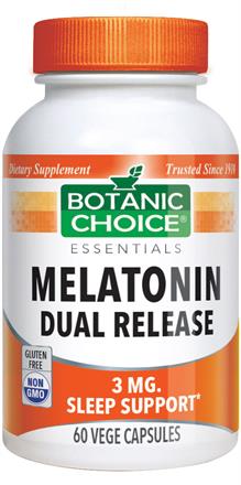 Botanic Choice | Melatonin 3 mg. Dual Release