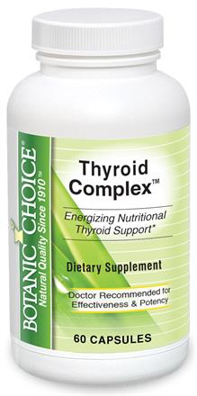 Buy Thyroid Complex - 60 capsules - Botanic Choice