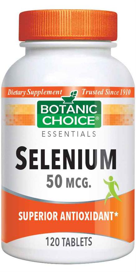Buy Selenium 50 mcg. - 120 tablets - Botanic Choice