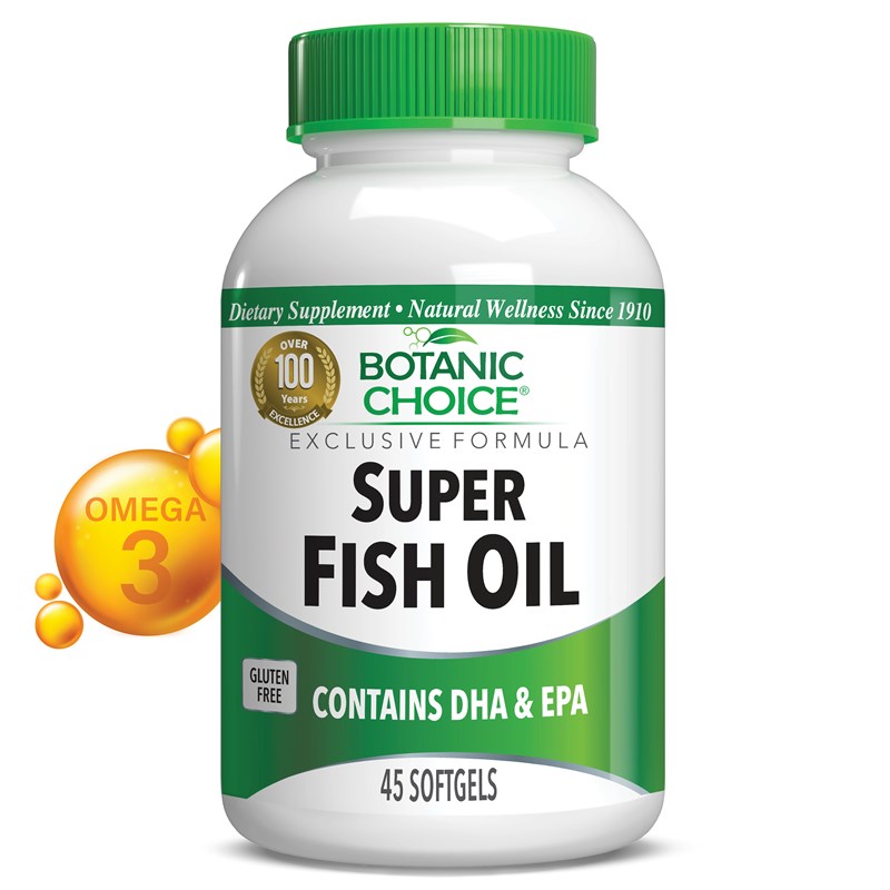 Buy Super Fish Oil - 45 softgels - Botanic Choice