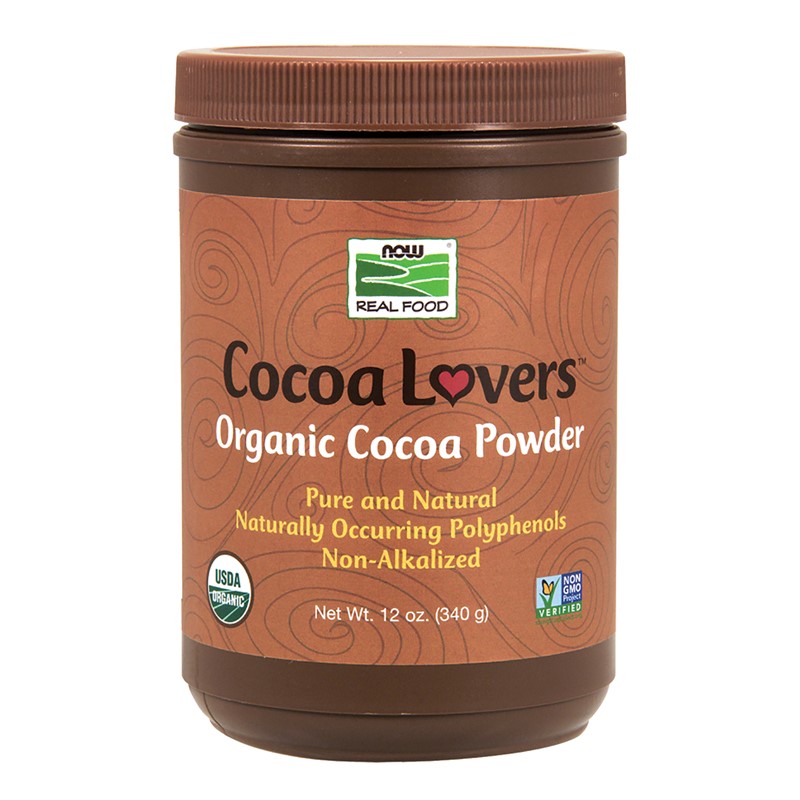 Buy Now Foods - Organic Cocoa Powder - 12 oz - at Botanic Choice Buy Now Foods - Organic Cocoa Powder - 12 oz - at Botanic Choice