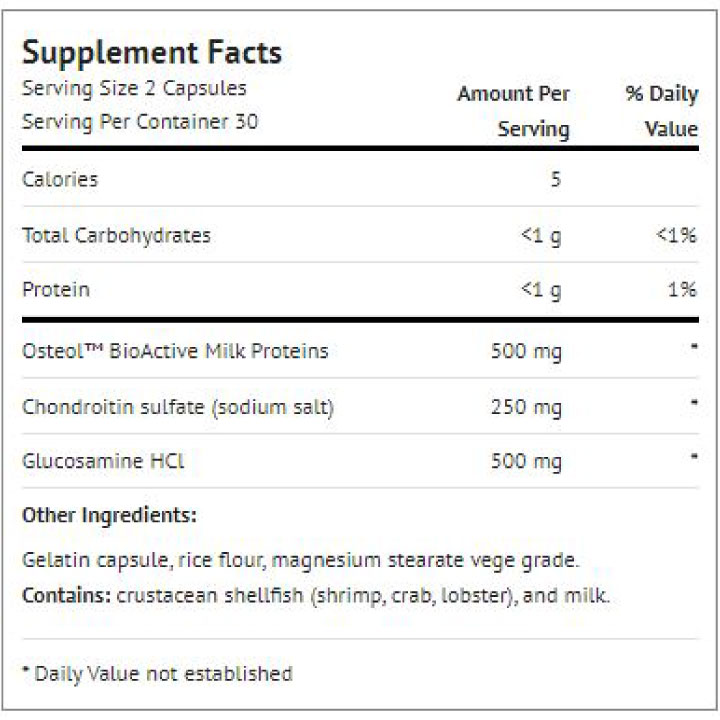 Buy Osteol Joint Comfort - 60 capsules - Botanic Choice